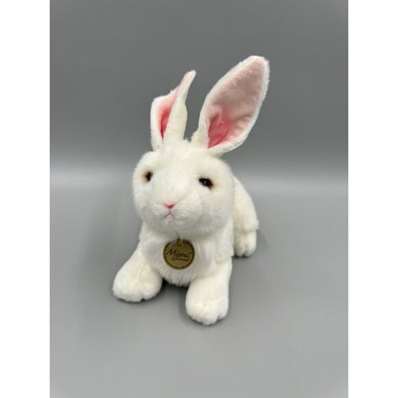 Aurora | Toys | Aurora Miyoni White Bunny Rabbit Plush Fluffy Tail ...